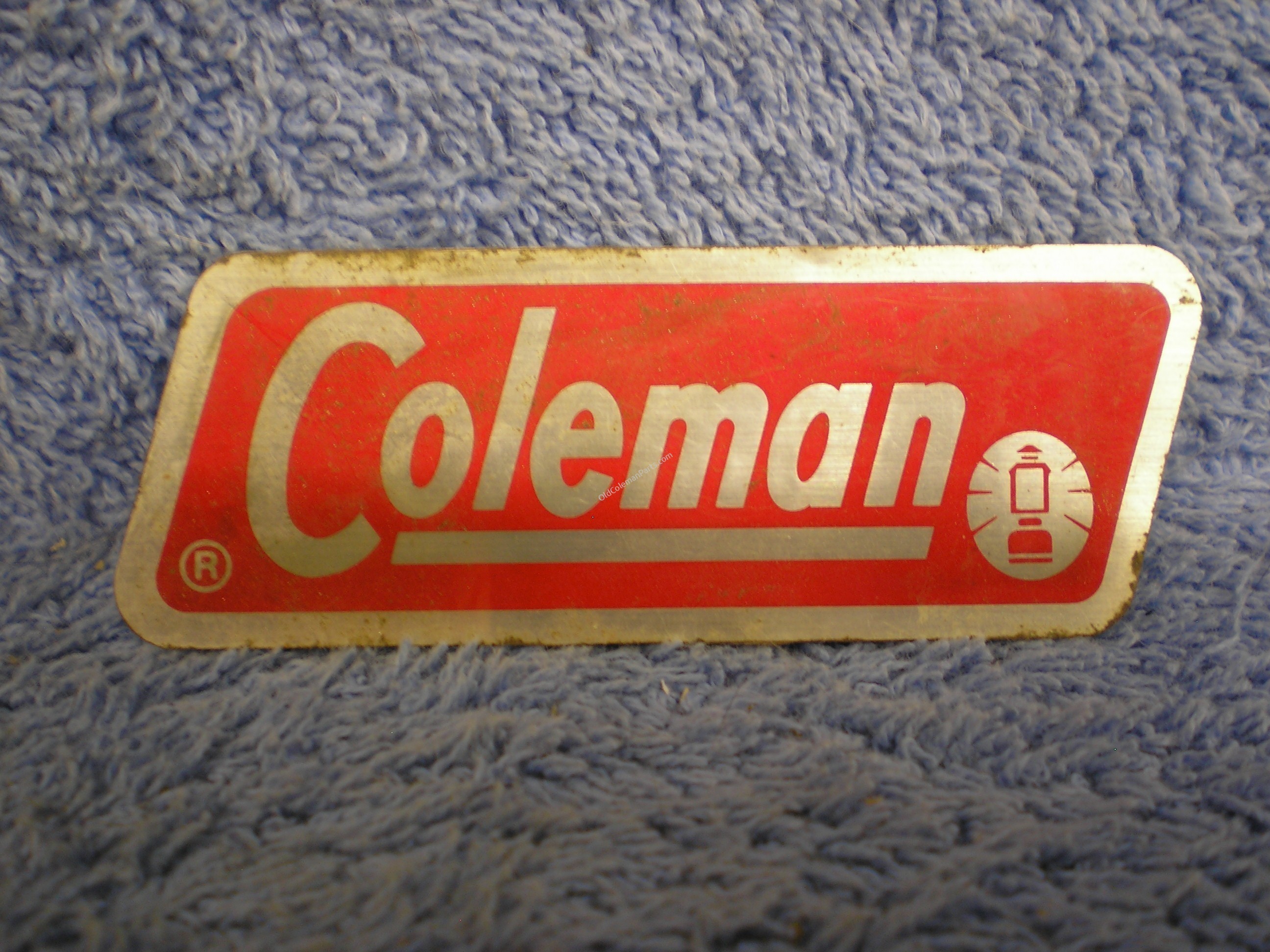 Old Coleman Parts > Decals > Foil Decal 1